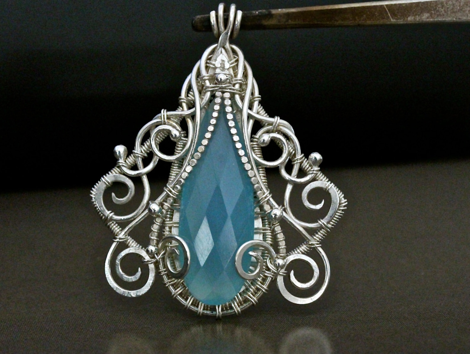 TUTORIAL Pendant Tutorial Jewelry Tutorial Wire Jewelry - Etsy