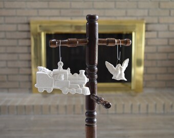 Ceramic Christmas Train to Paint - Etsy