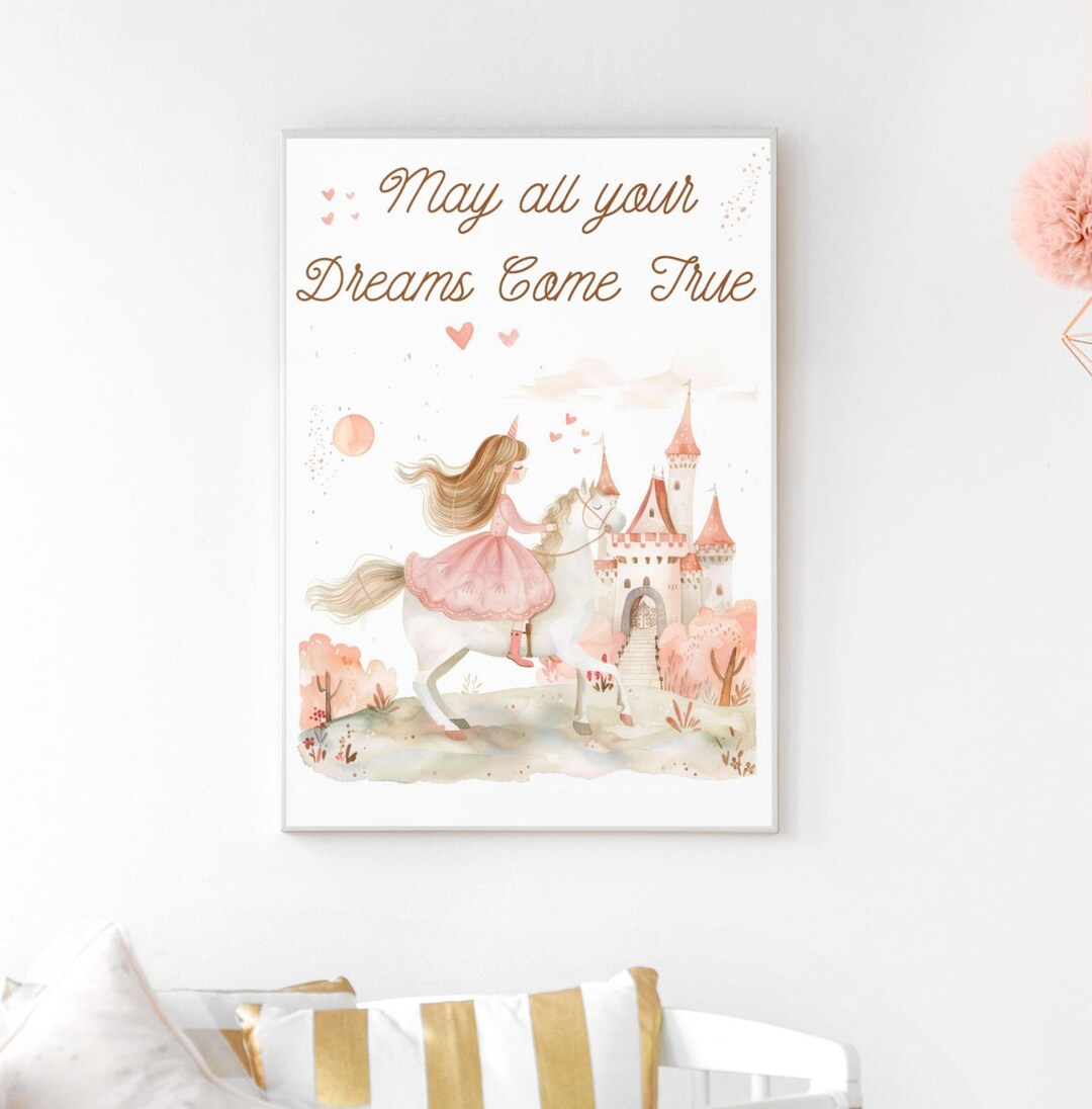 Princess Prints - Nursery Decor Girls - Fairy Tale Nursery Decor ...
