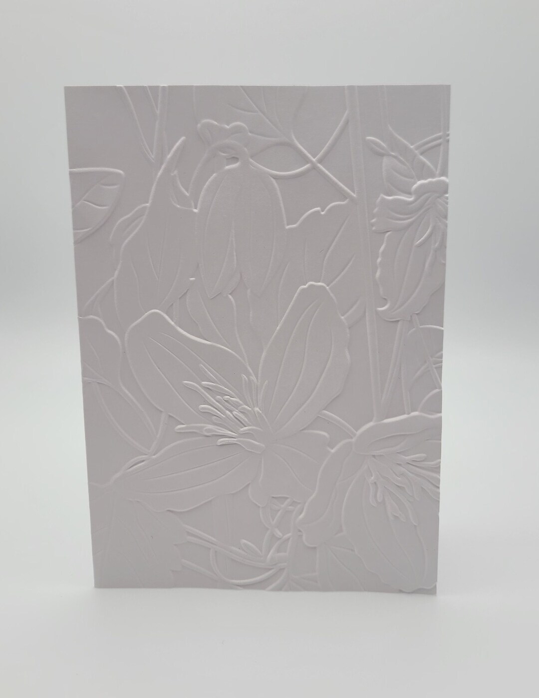 Thank You Notecards Floral Handmade Wedding Stationary Set Winter ...