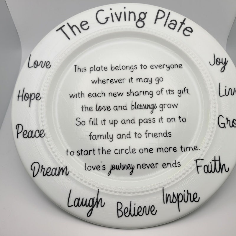 Giving Plate - Etsy