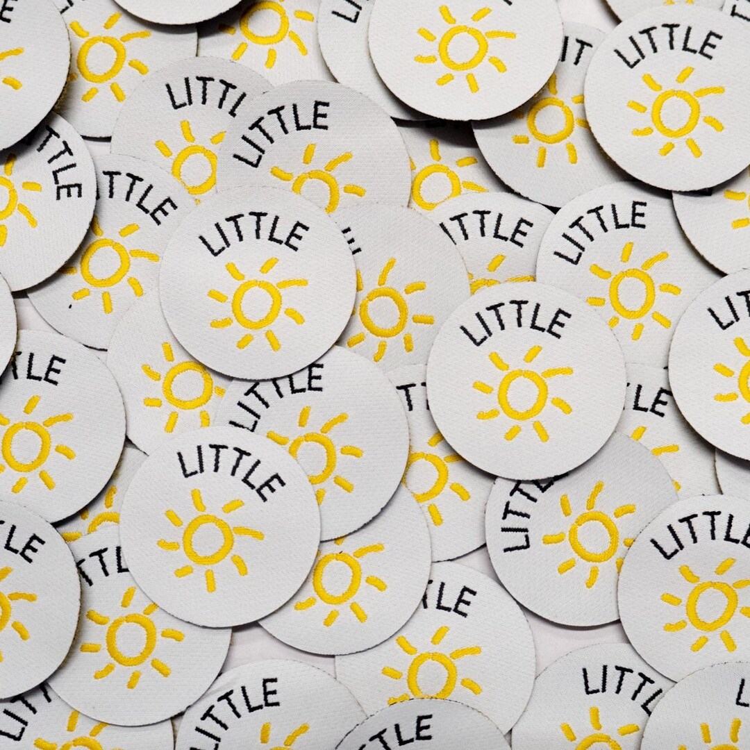 5 Little Sunshine Label Woven Labels to Sew On - Etsy