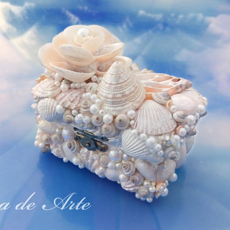 Seashell Jewelry Box - Etsy