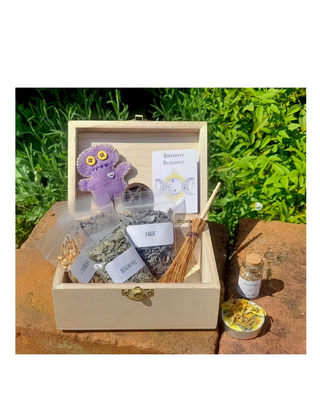 Wicca Witches BIRTHDAY Box - Wicca Starter Kit for Witch Spells and ...