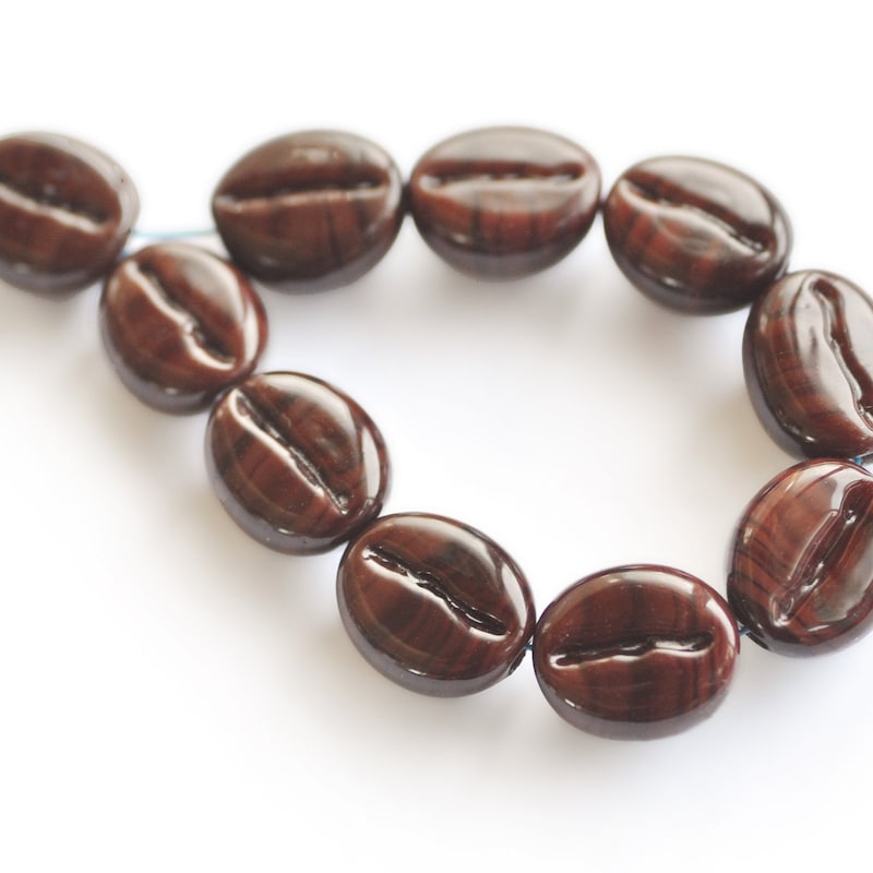 Coffee Bean Beads - Etsy