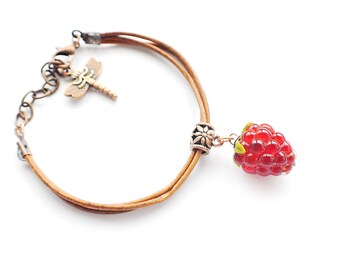 Raspberry Charm - Etsy