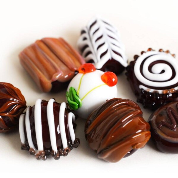 Chocolate Beads - Etsy