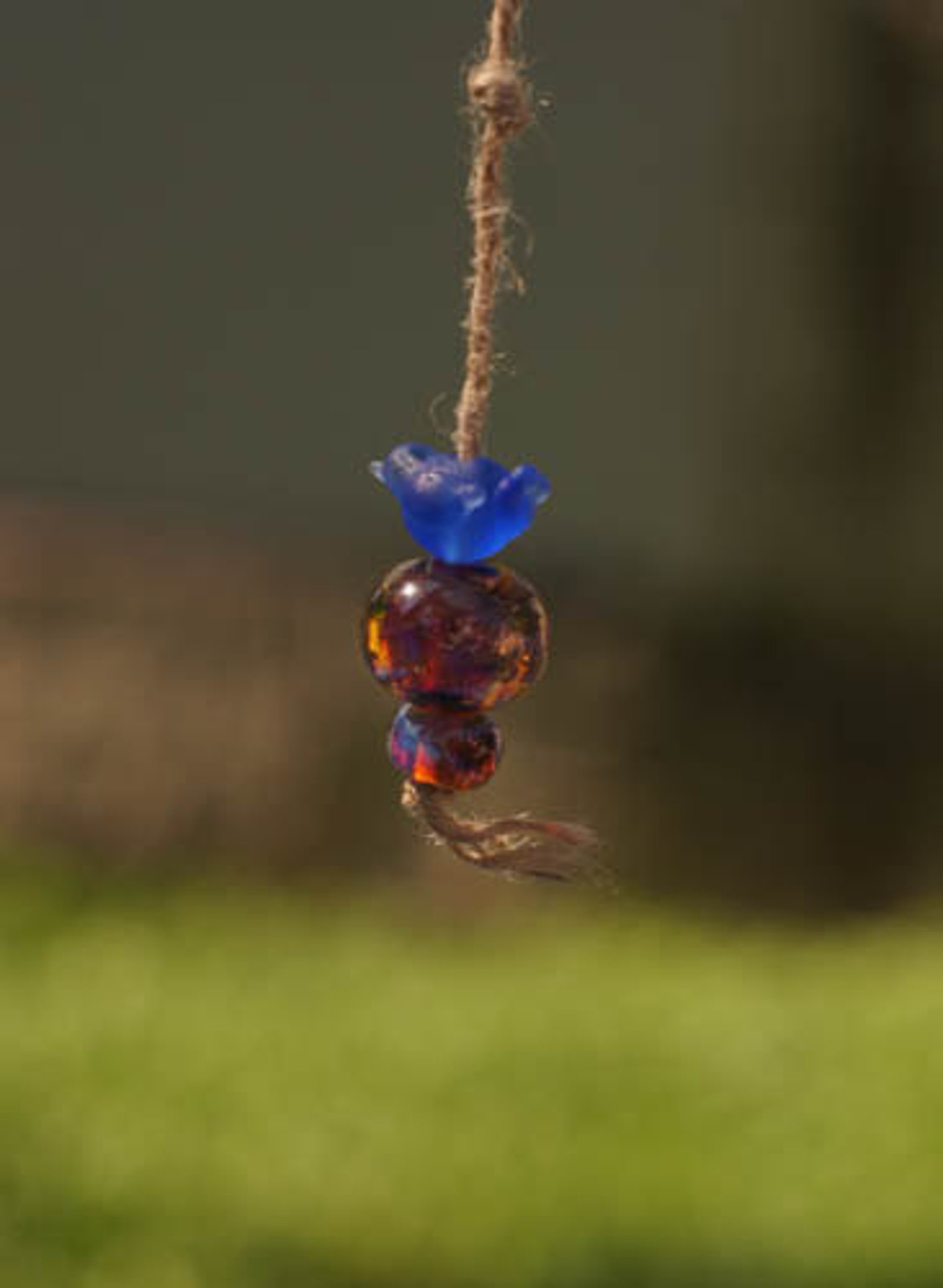 Bluebird of Happyness Lampwork Bead Set/ Beading/ Craft | Etsy