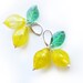 Hollow Lemon Earrings on Silver Clasp MTO - Etsy