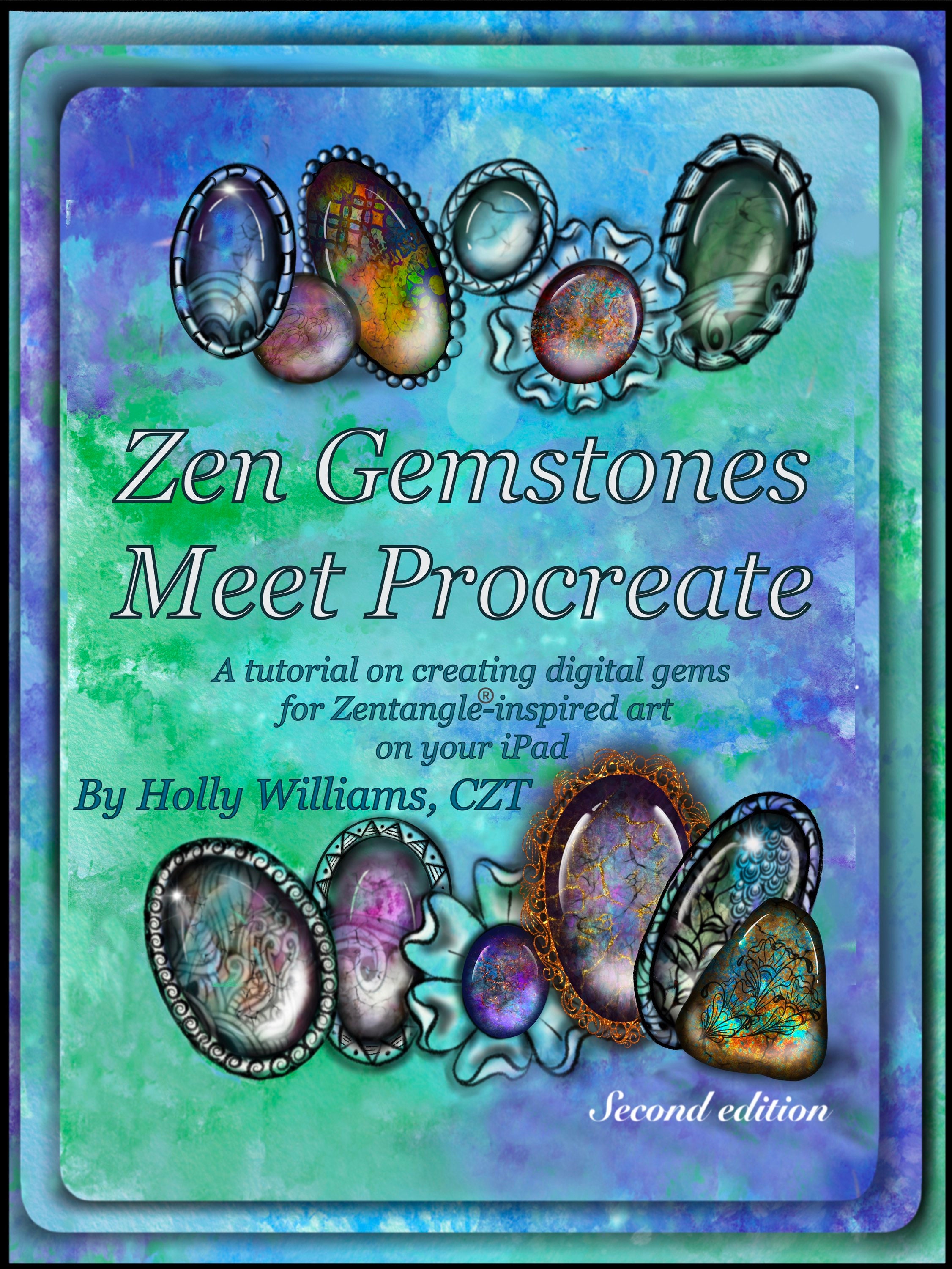 Zen Gemstones Meet Procreate: a Digital Ebook Tutorial on How to Create ...