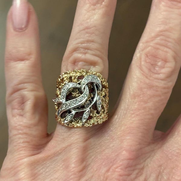 Estate Diamond Ring - Etsy