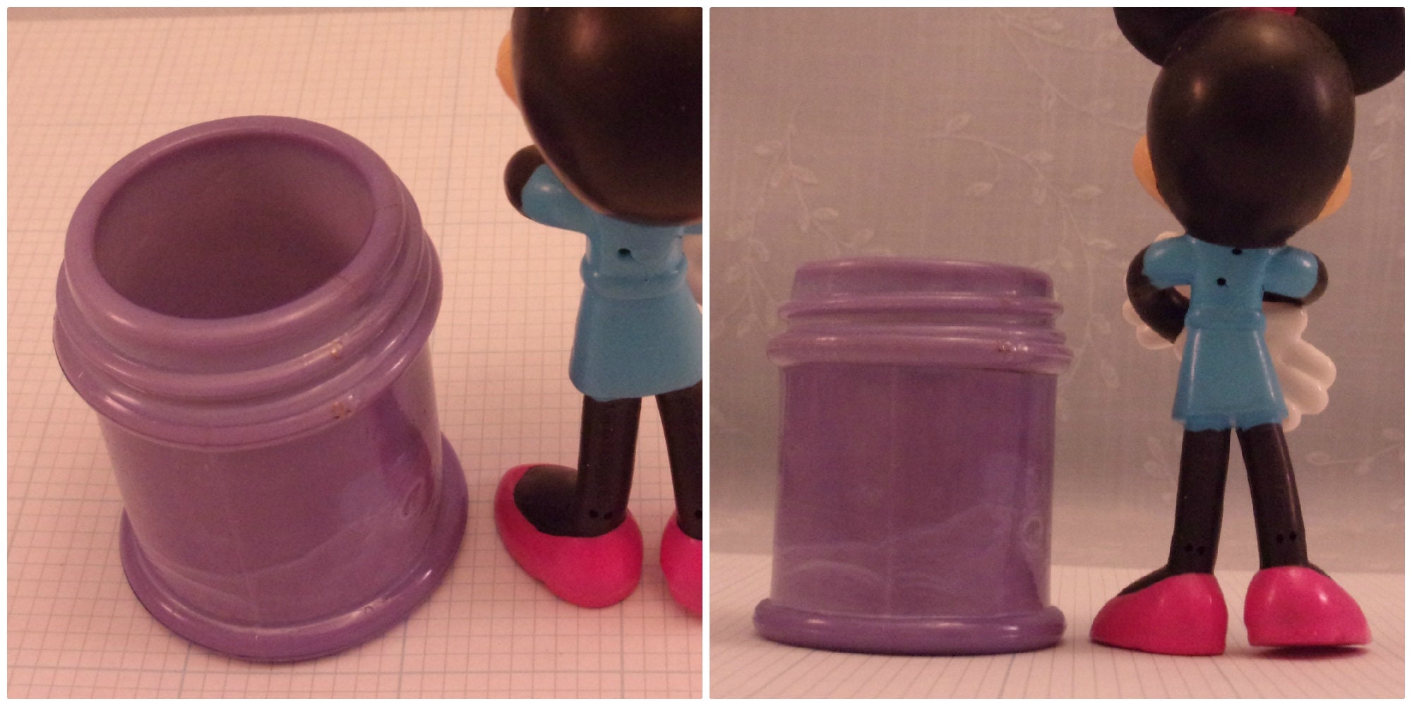 Antique Rare Lavender Milk Glass Small Jar. Light Purple Bottle W ...