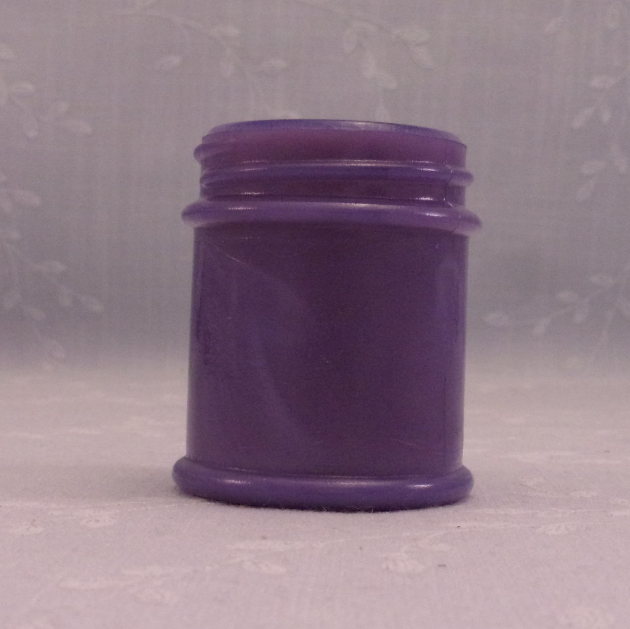 Rare Purple Milk Glass Small Jar. Opaque Dark Lavender Antique Bottle w ...