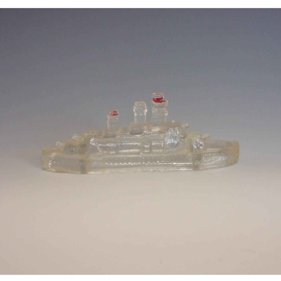 1943 Figural Glass Candy Container. Vintage Victory Toy Miniature ...