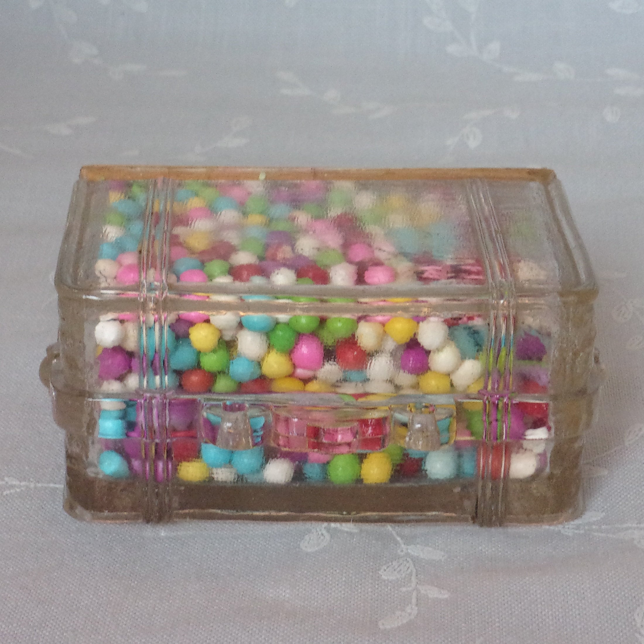 Antique Pressed Glass Candy Container. West Bros Old Figural - Etsy UK