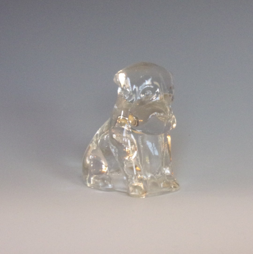Vintage Shackman Poochie, Mopey Dog, or Hound Pup. 1975 Figural Clear ...