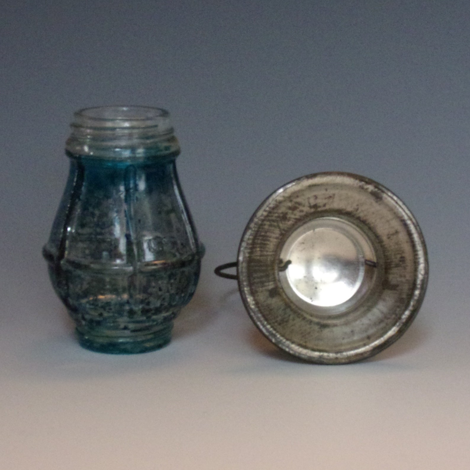 Vintage Figural Glass Candy Container. 1942 Avor Victory VG Co 2 Toy ...