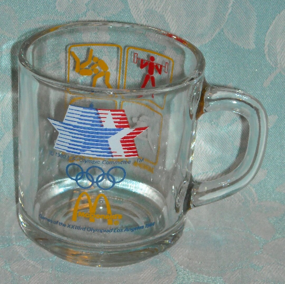 Vintage Olympic Games 1984 Mcdonalds Mug. 23rd Olympics Los - Etsy