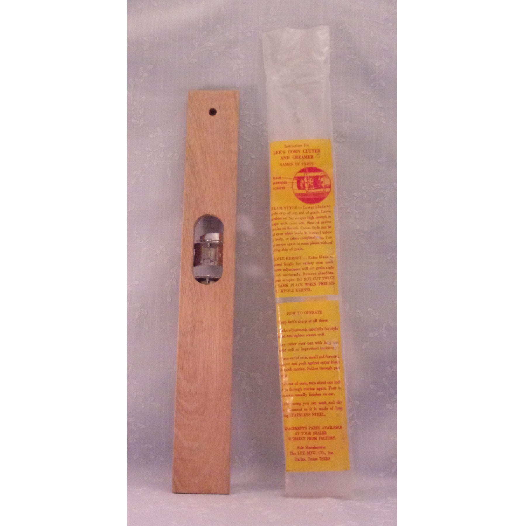 Vintage Kitchen Gadget. The Original Lee's Corn Cutter & Creamer. Cuts ...