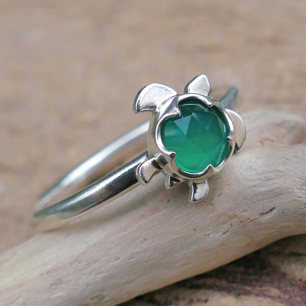 Turtle Ring - Etsy