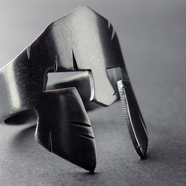 Helmet Ring - Etsy