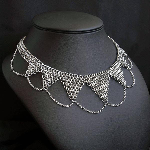 Chainmail Necklace - Etsy