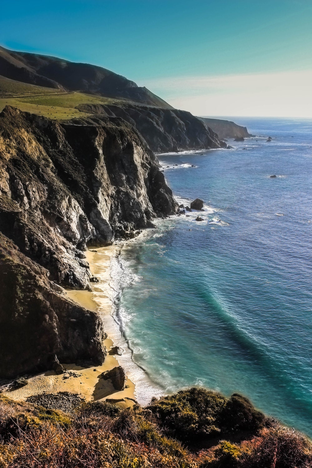 Big Sur California Coast Fine Art Photography Ocean Beach Flower Spring ...
