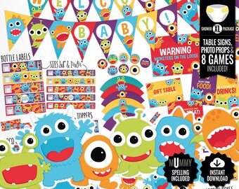 Monster package | Etsy