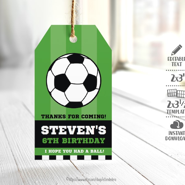 Shop Soccer Party Favor Online - Etsy