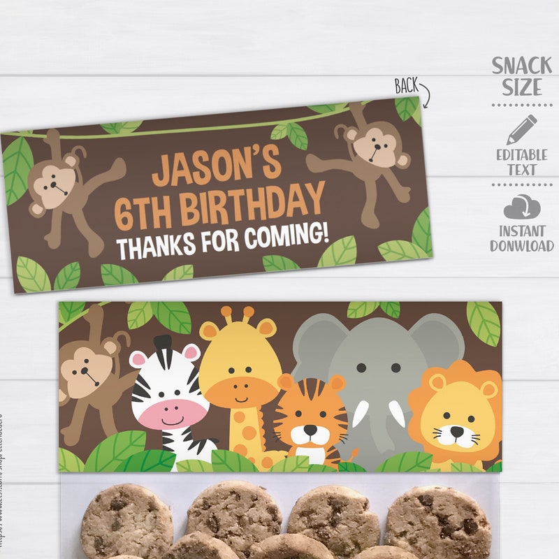 Goodie Bag Topper - Etsy