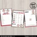 Sock Monkey Baby Shower Games Package Printable Game Cards - Etsy