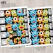 SELF EDITABLE Little Monster Bottle Labels. Printable Kids Party Water ...