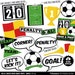 Soccer Photo Booth Props Package. Soccer Match Accessories. Team ...