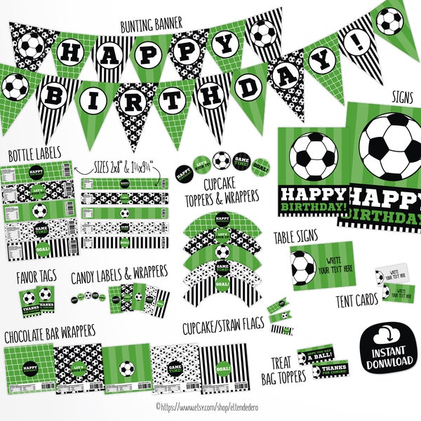 Soccer Decorations - Etsy
