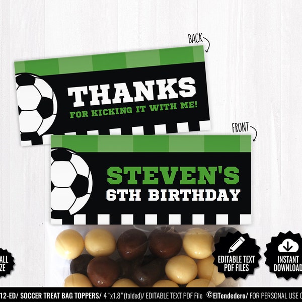 Goodie Bag Topper - Etsy