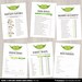 6 Twin Baby Shower Games Bundle. Printable Two Peas in a Pod Game Cards ...