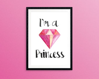 I'm a princess | Etsy