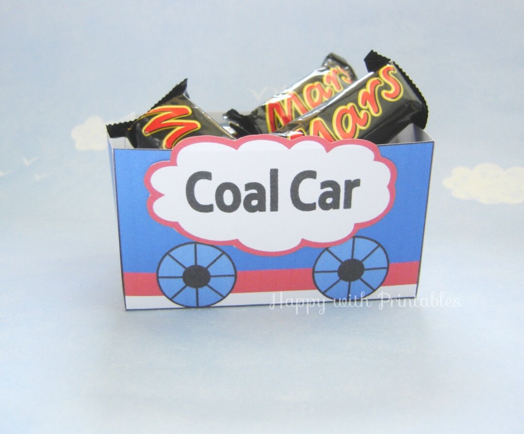 Printable Train Carts Traincarts Train Coal Car Includes - Etsy