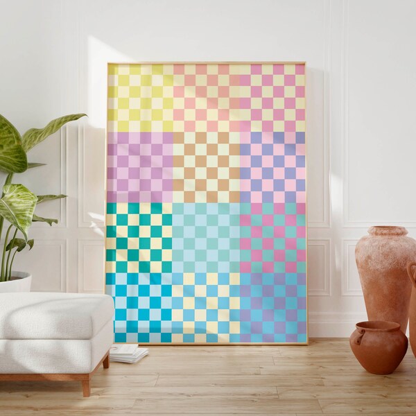 Pastel Poster - Etsy