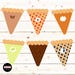 Pie Night Printable Garland| Thanksgiving Pie| Thanksgiving ...