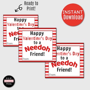 Needoh Valentine - Etsy
