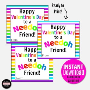 Needoh Valentine - Etsy