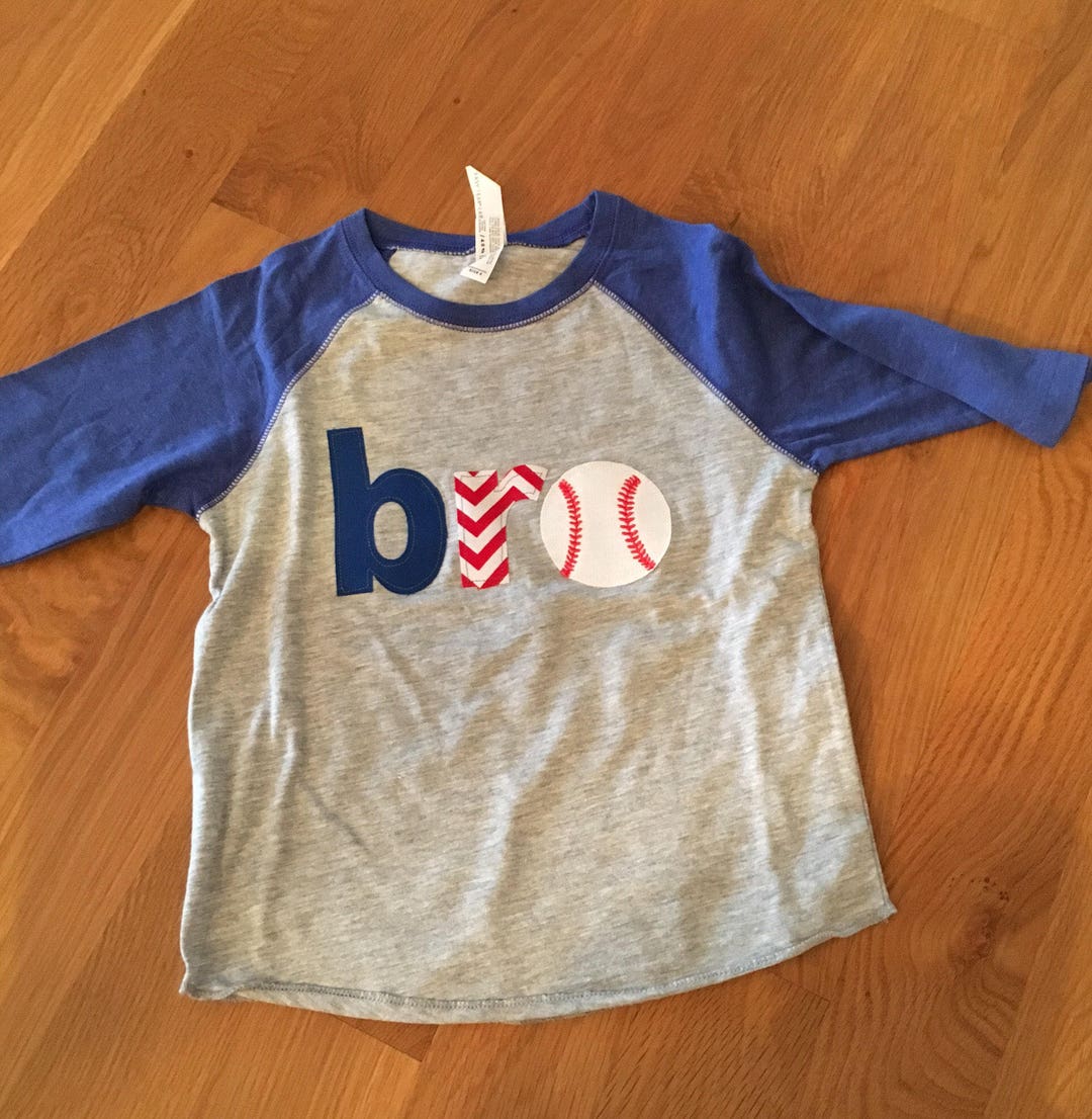 Brother Baseball Shirt, Sibling Baseball Birthday Shirt, Bro Baseball ...