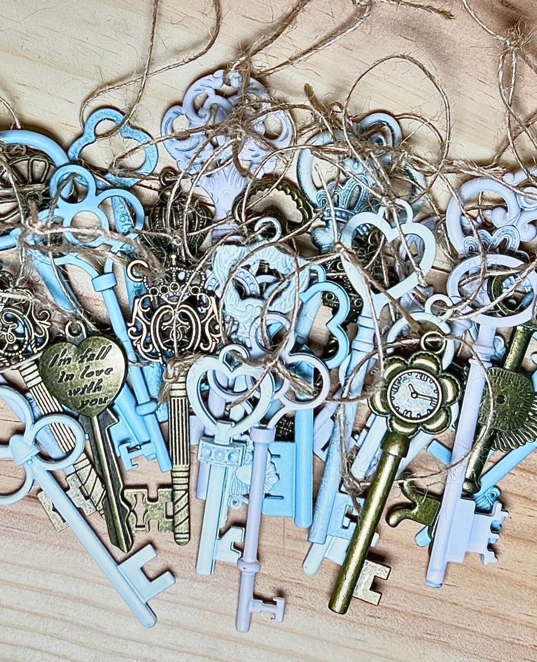 Enchanted Vintage Style Keys - Etsy