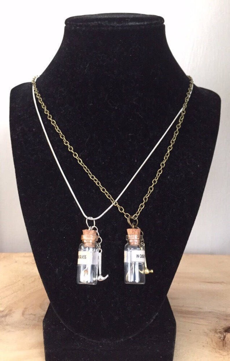 Emergency Spoon in a Bottle Necklace Spoonie Chronic Pain - Etsy