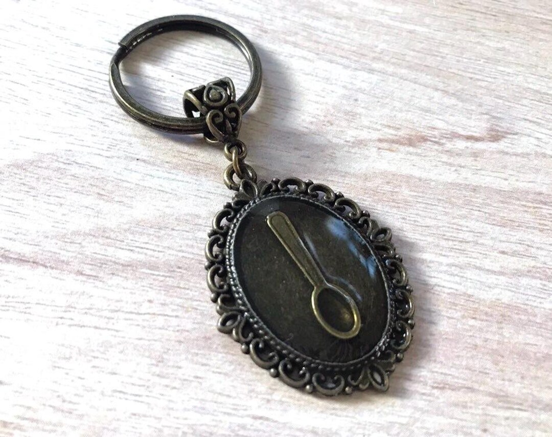 Bronze Spoonie Keychain, Spoon Theory Jewelry, EDS MS Lupus Chronic ...