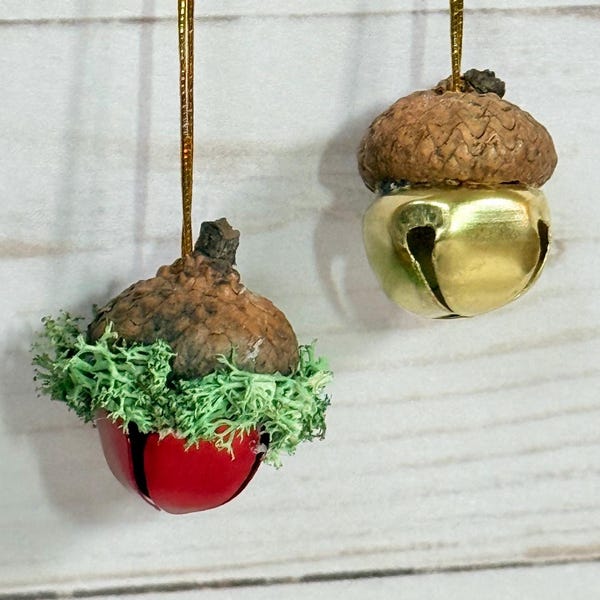 Acorn Jingle Bells - Etsy