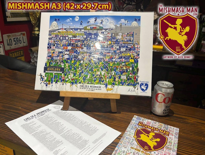Chelsea Mishmash – the History of the Blues in One Image - Etsy