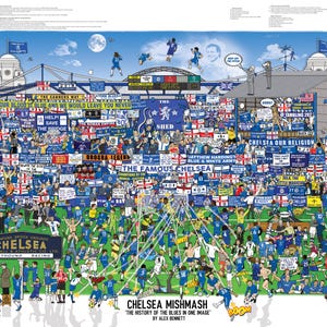 Chelsea Mishmash – the History of the Blues in One Image - Etsy