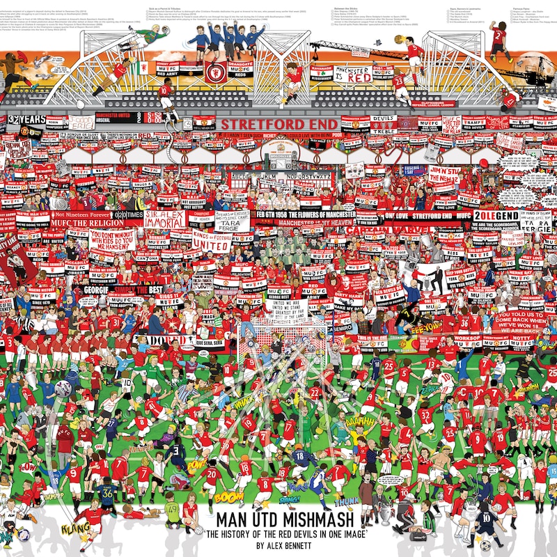 Manchester United Puzzle - Etsy UK